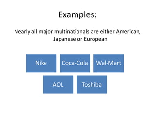 Multinational | PPT