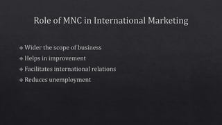 Multinational corporation | PPT