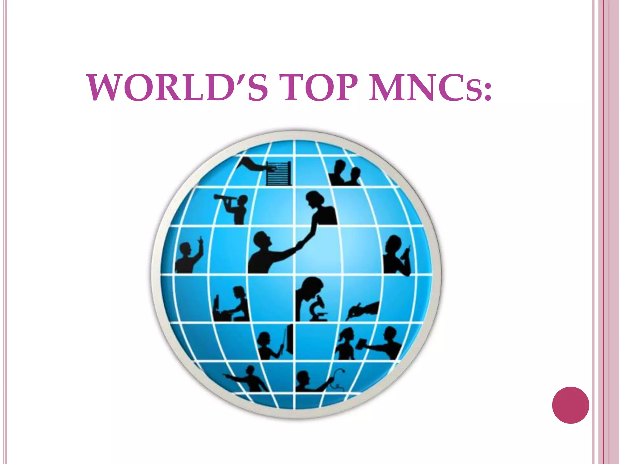 Multinational corporations | PPTX