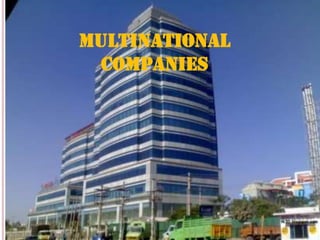 Multinational corporations | PPTX