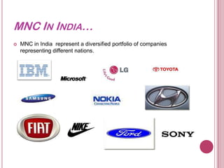Multinational Corporations Examples