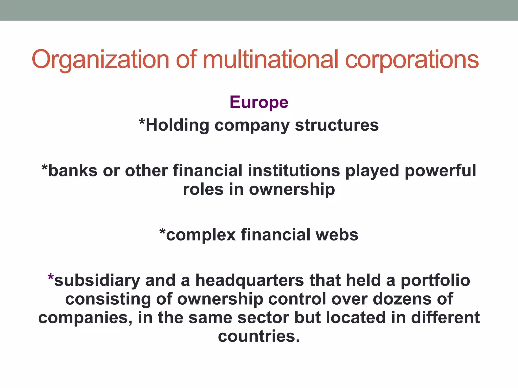 Multinational corporations | PPTX