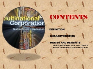 Multinational corporations | PPTX