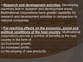 Multinational corporations | PPTX