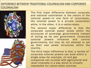 Multinational corporations and the nascent states of the south after ...