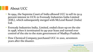 Multinational’s lackadaisical attitude led to world’s worst industrial ...