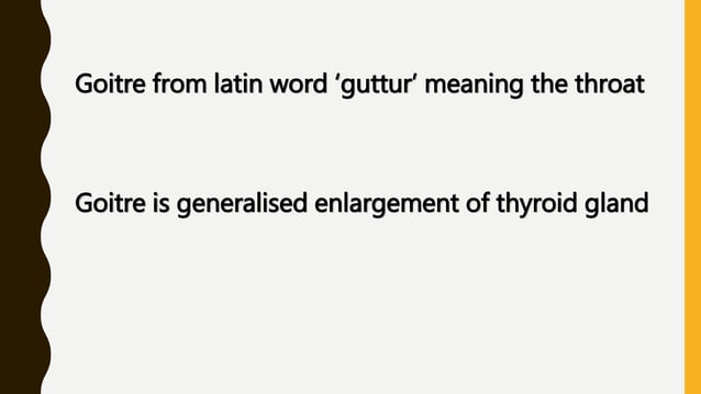Multi nodular goitre (MNG) | PPTX | Thyroid Disorders | Endocrine and ...