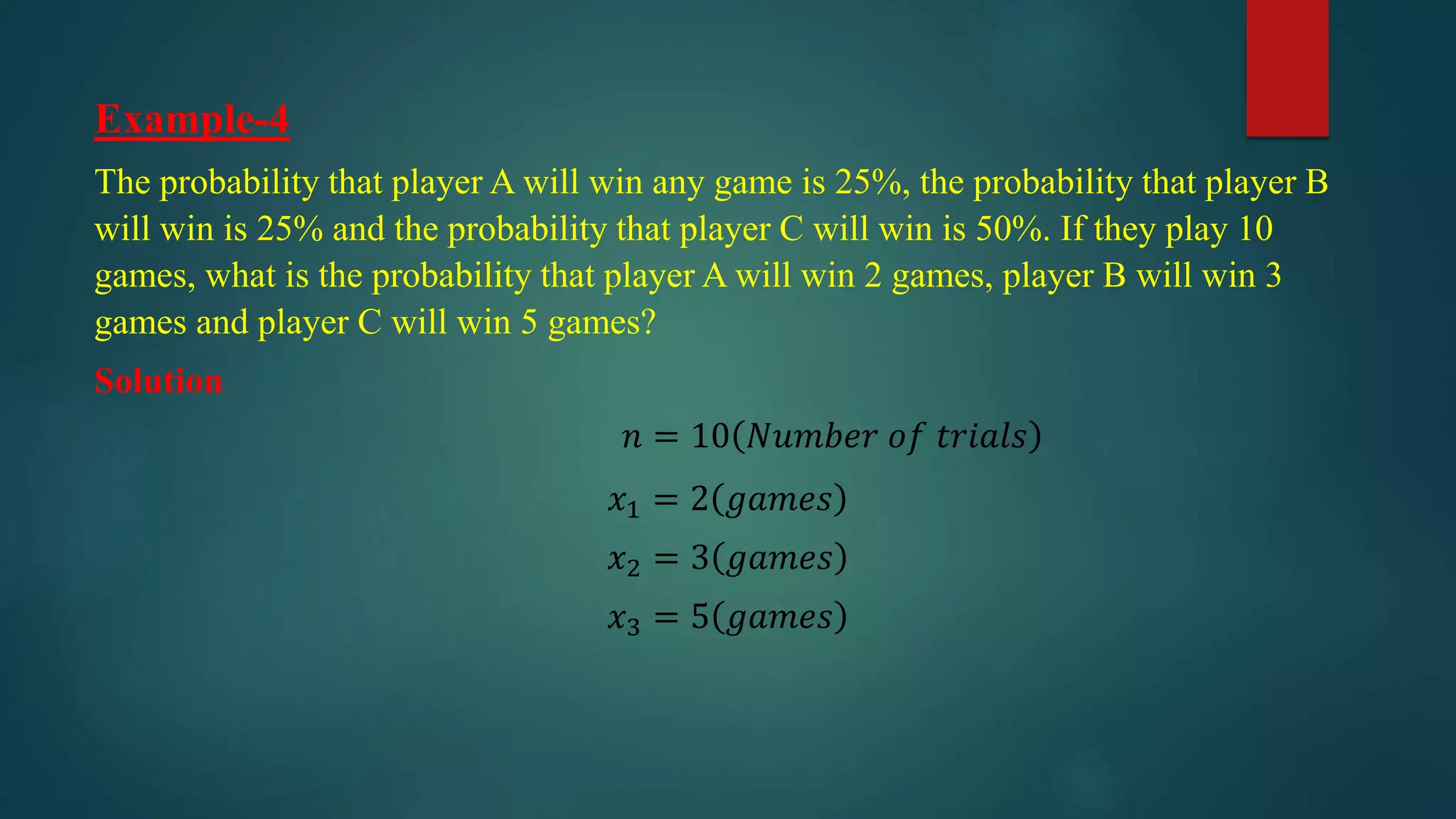 Multinomial distribution | PPTX