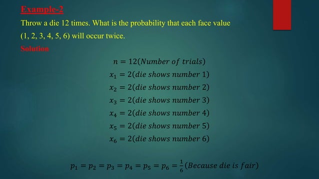 Multinomial distribution | PPTX