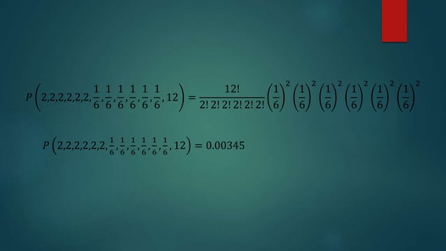 Multinomial distribution | PPTX