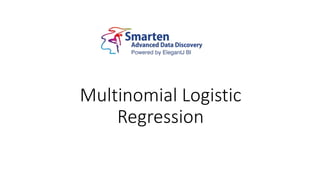 What is the Multinomial-Logistic Regression Classification Algorithm ...