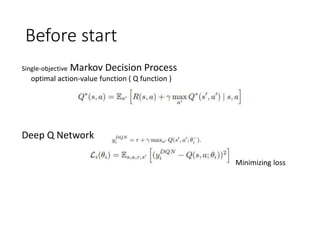 Multi object Deep reinforcement learning | PPTX