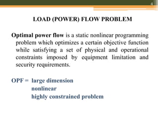 Multiobjective load flow problem by whale optimization | PPT
