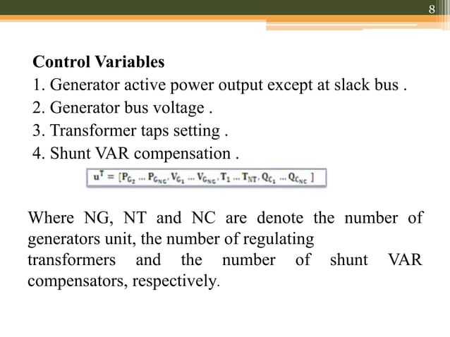 Multiobjective load flow problem by whale optimization | PPT