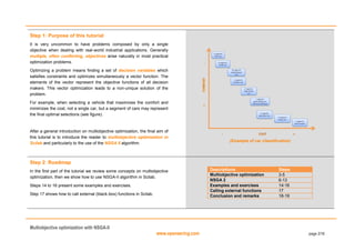 Multiobjective optimization and Genetic algorithms in Scilab | PDF
