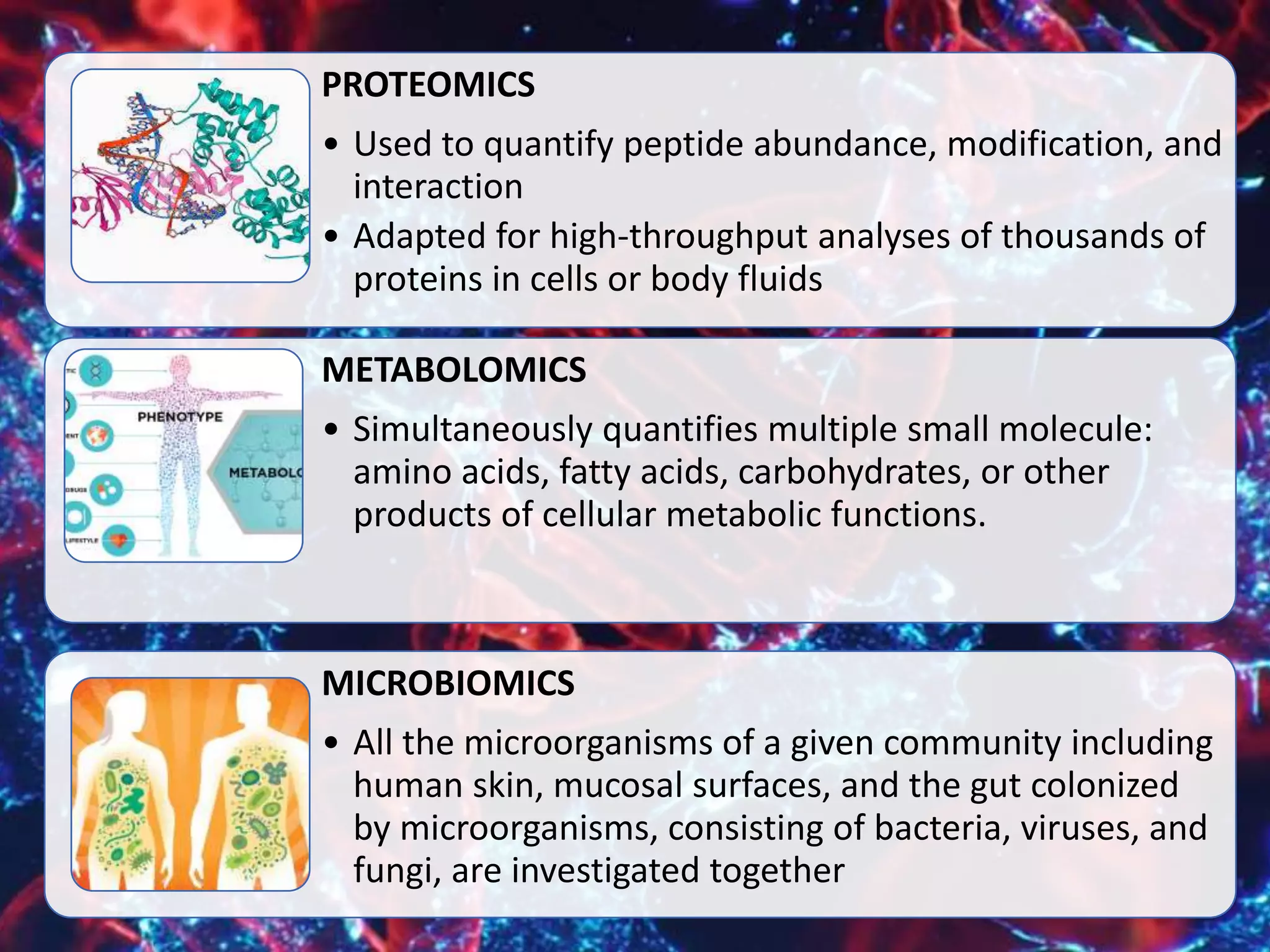 Multi Omics Approach in Medicine | PPTX