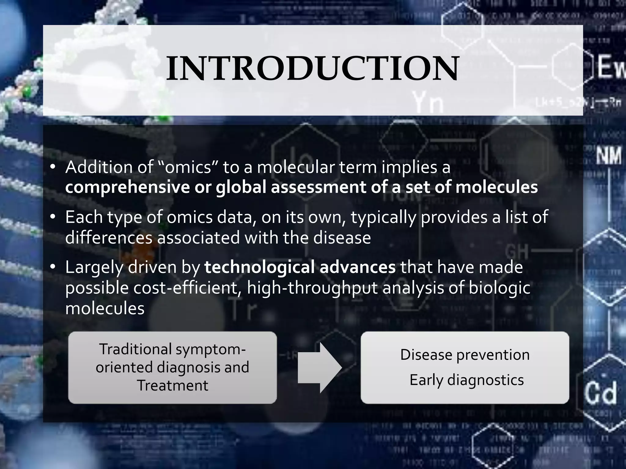 Multi Omics Approach in Medicine | PPTX