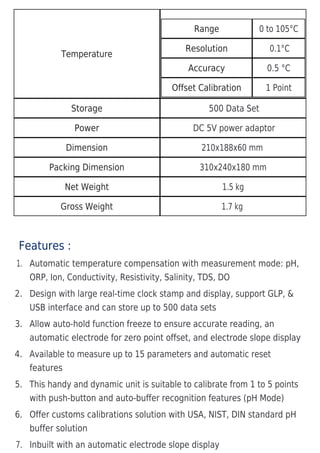 Multiparameter-Benchtop-Tester | PDF