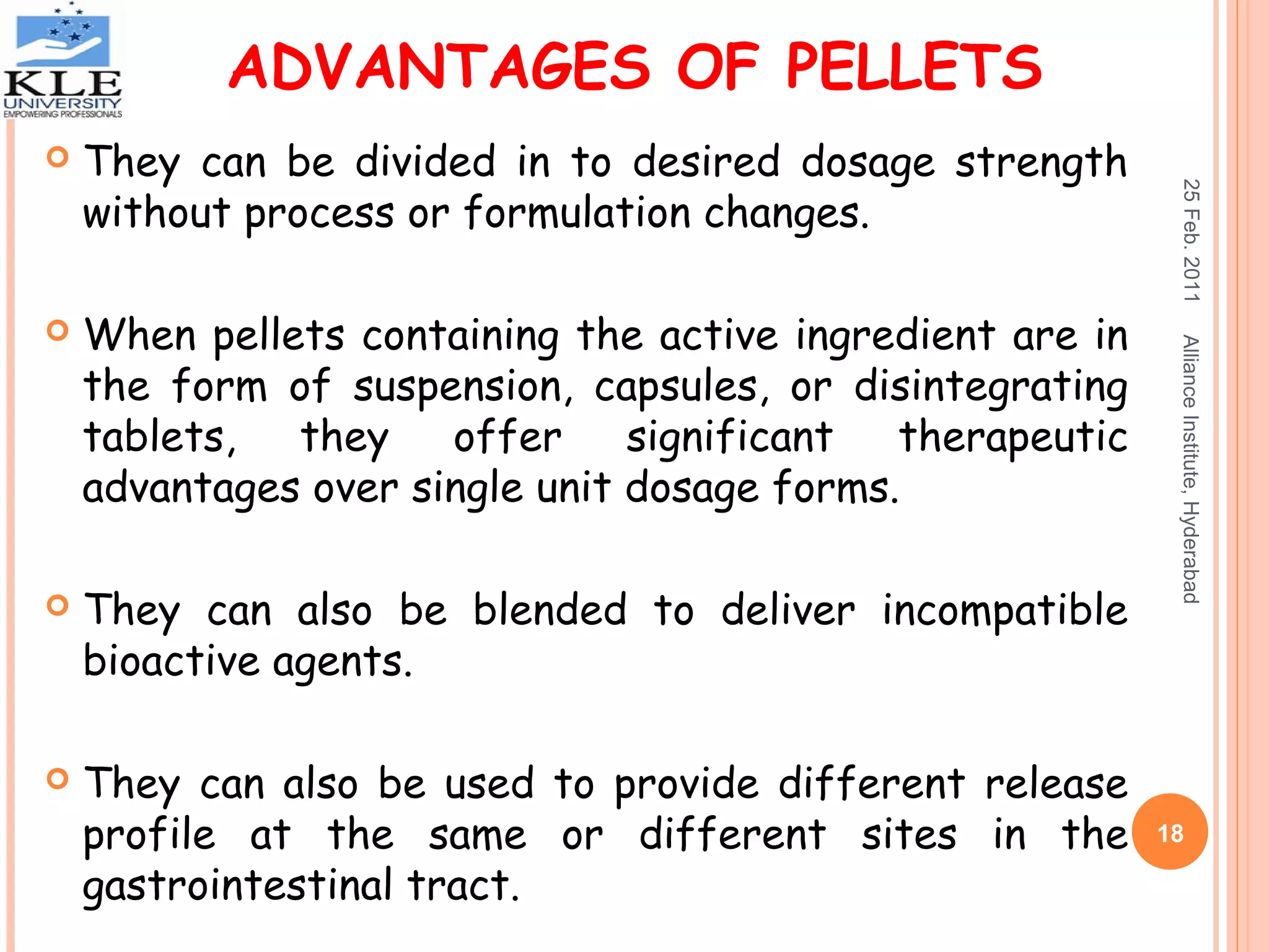 Multiparticulate drug delivery systems | PPT