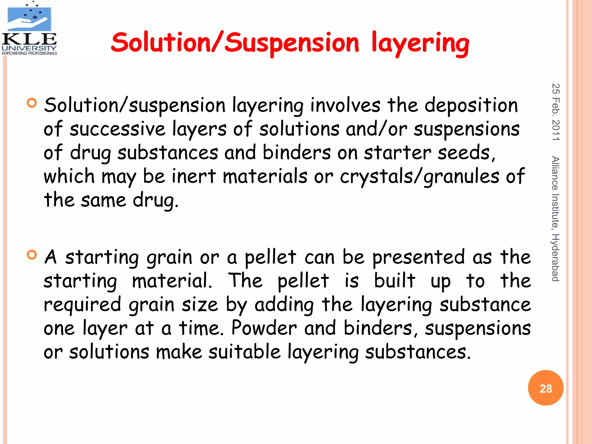 Multiparticulate drug delivery systems | PPT