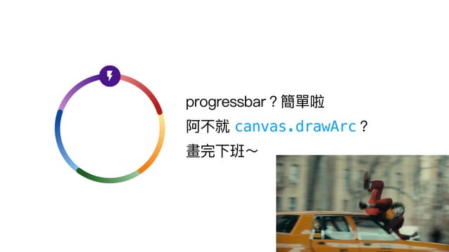 Android custom view: MultiPartProgressbar | PPT