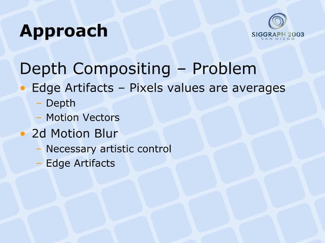 Multipass Rendering In Mental Ray For “the Matrix” Sequels Siggraph 2003 Ppt