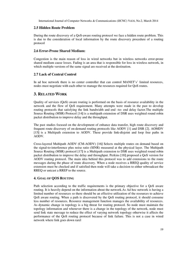 Multipath qos aware routing protocol | PDF