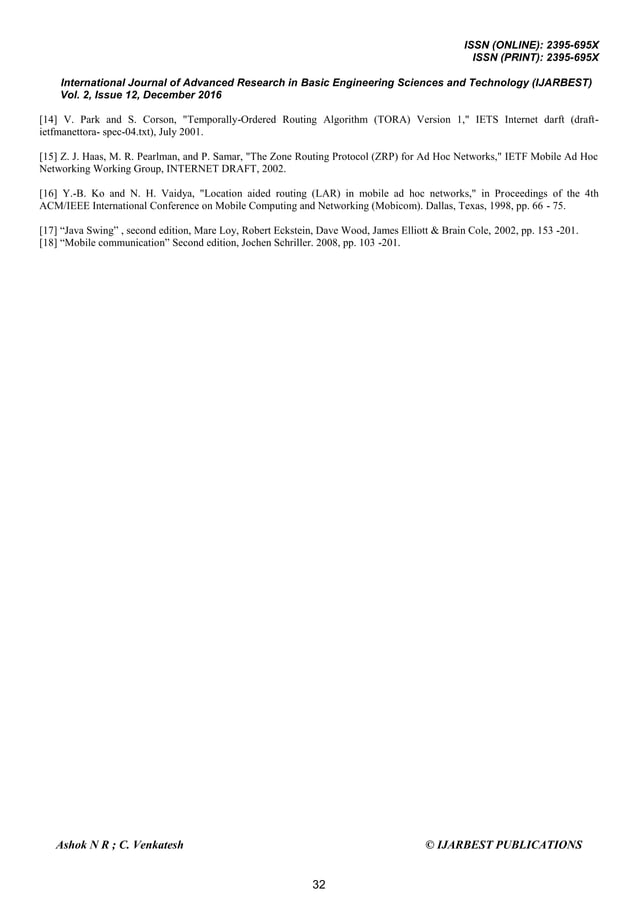 Multipath Routing Protocol For Effective Local Route Recovery Pdf