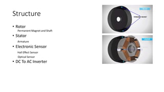 Multi-phase Brush-less DC motor And Applications | PPT