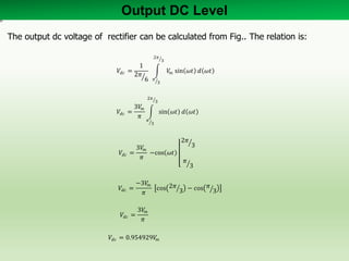 Multi phase Star Rectifier | PPTX