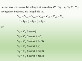 Multi phase Star Rectifier | PPTX