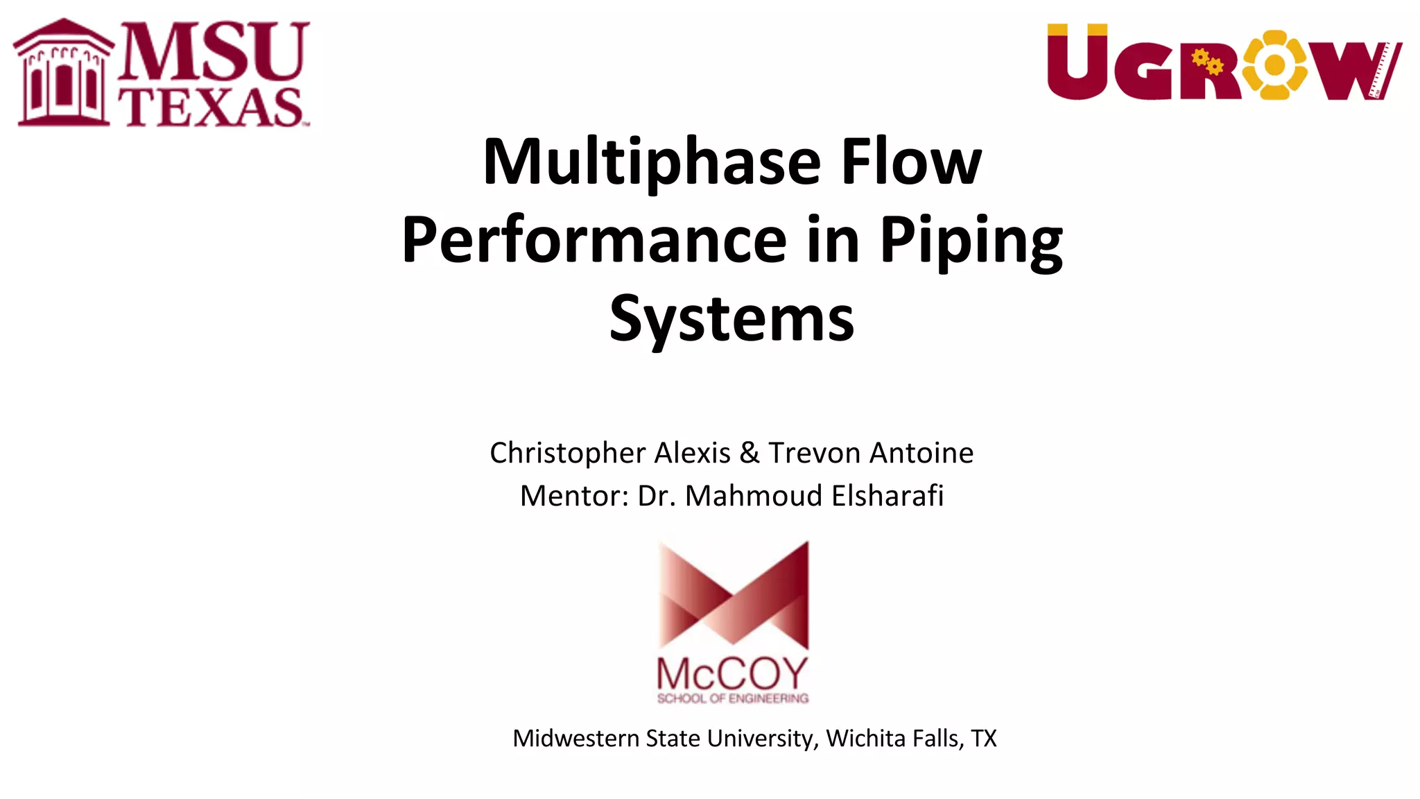 Multiphase Flow Performance in Piping Systems | PDF