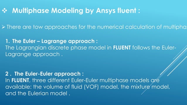 Multiphase model | PPTX | Physics | Science