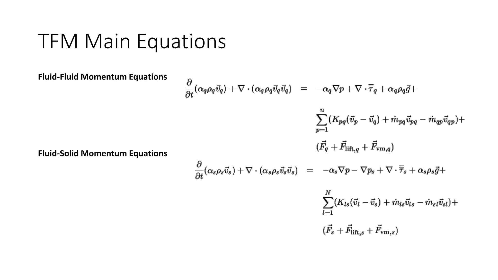 Multiphase models | PPTX | Physics | Science