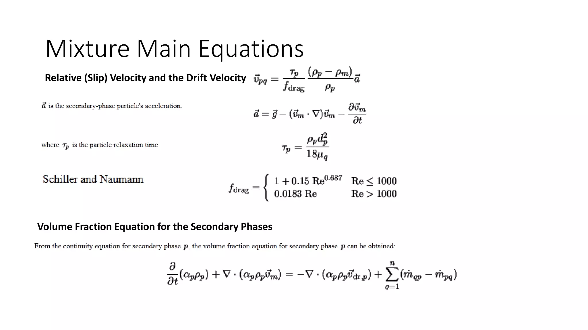 Multiphase models | PPTX | Physics | Science