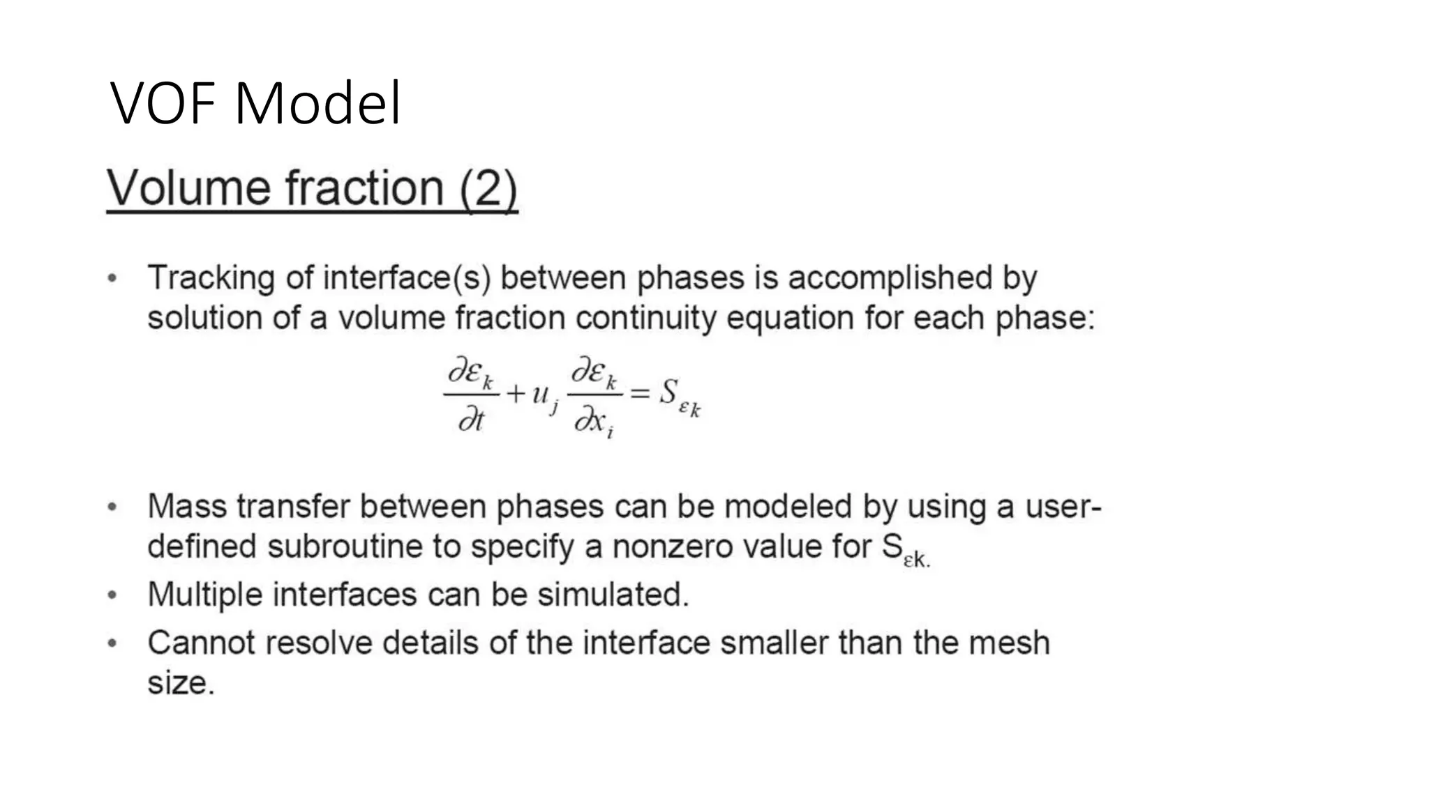 Multiphase models | PPTX | Physics | Science