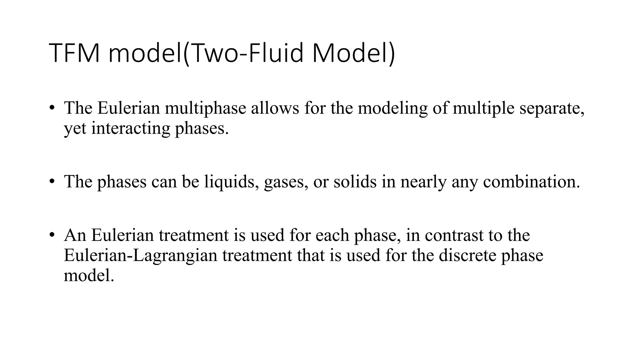 Multiphase models | PPTX | Physics | Science