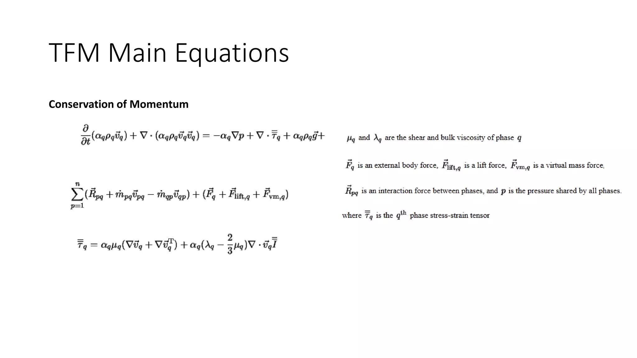 Multiphase models | PPTX | Physics | Science