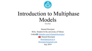 Multiphase models | PPTX | Physics | Science