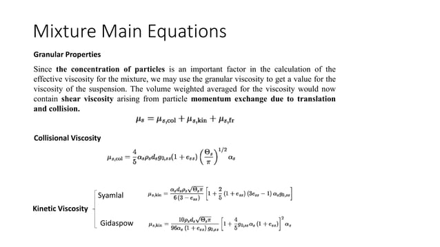 Multiphase models | PPTX | Physics | Science