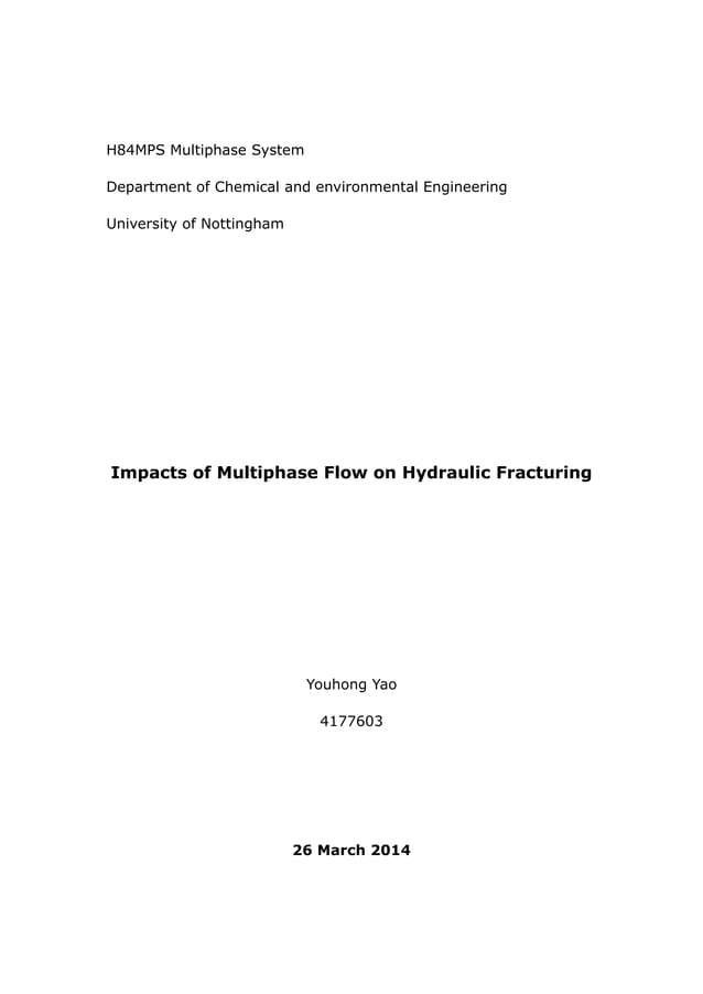 Multiphase system | PDF
