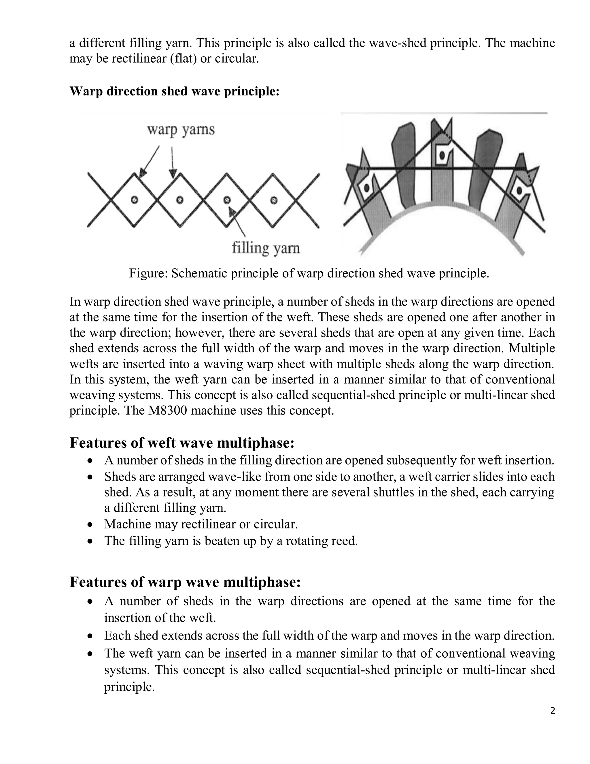 Multiphase weaving | PDF