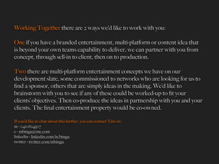 Brands & Multi-platform Storytelling | PDF | Home Entertainment Systems ...