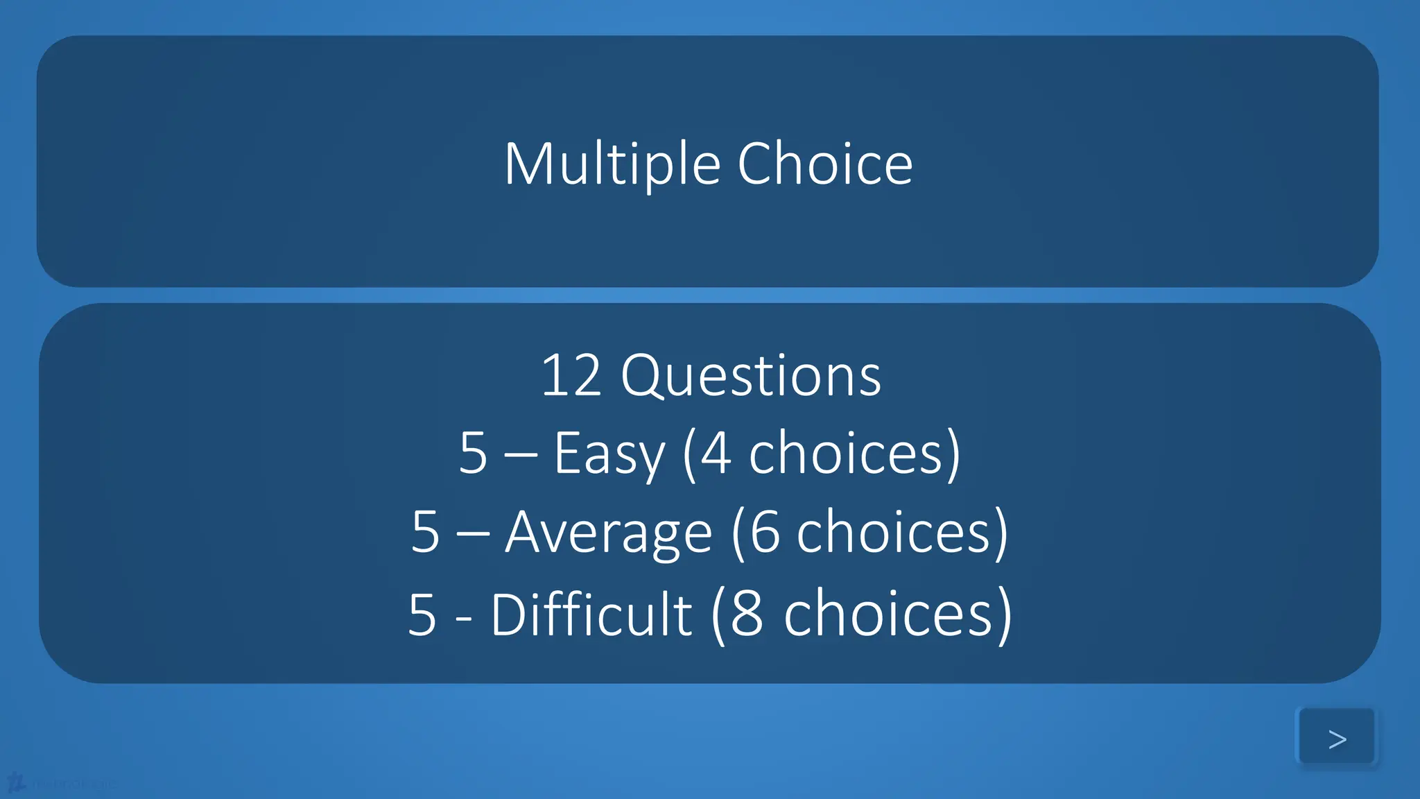 Multiple-Choice-Template powerpoint present | PPT