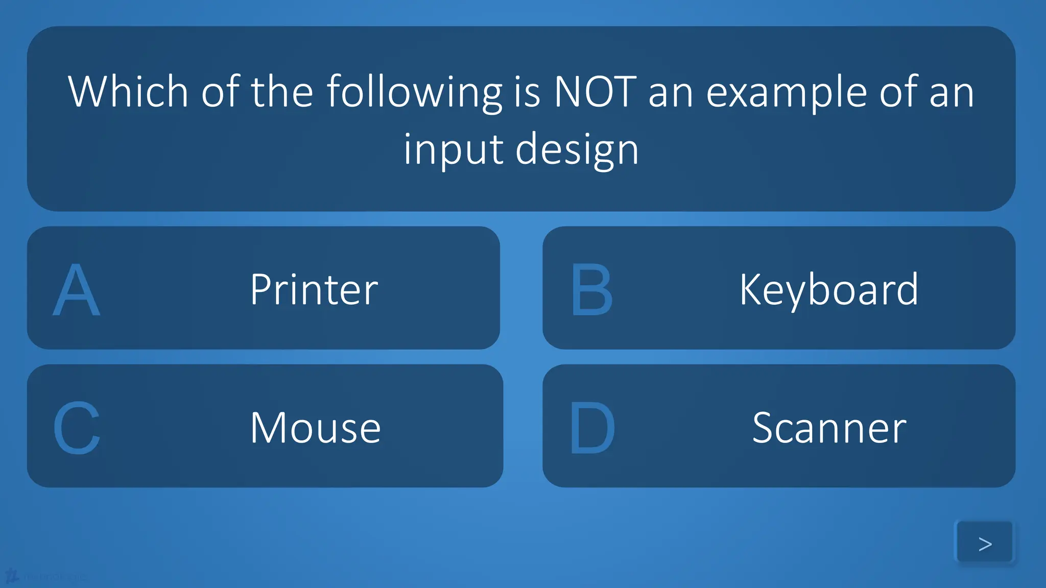 Multiple-Choice-Template powerpoint present | PPT