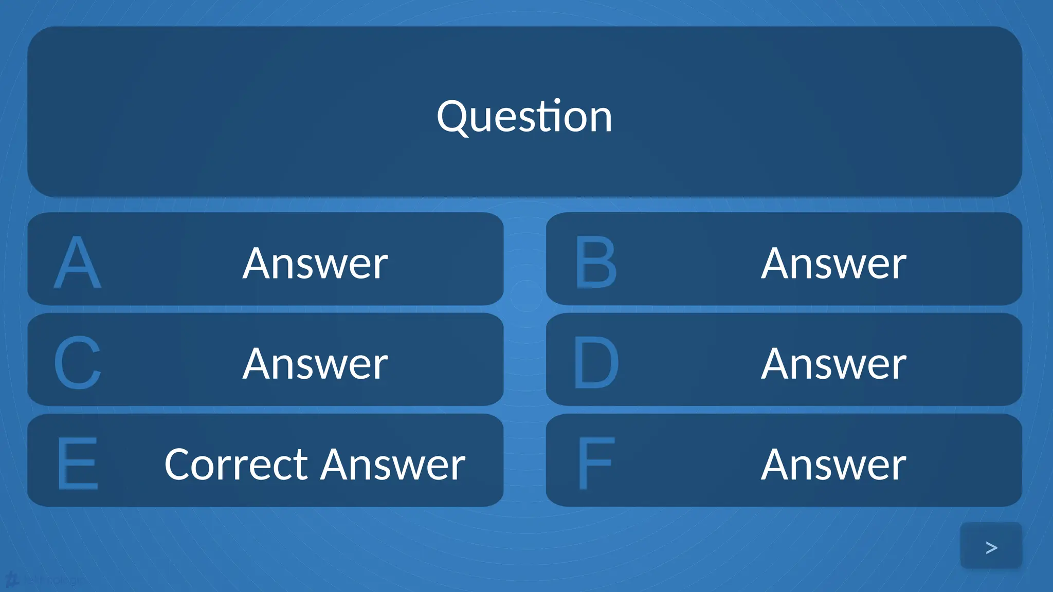 Multiple-Choice-Template.pptx for presentation | PPT