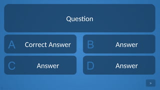 Multiple-Choice-Template.pptx for presentation | PPT