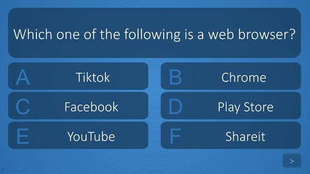 Multiple-Choice-Template (1) powerpoint presentation | PPT