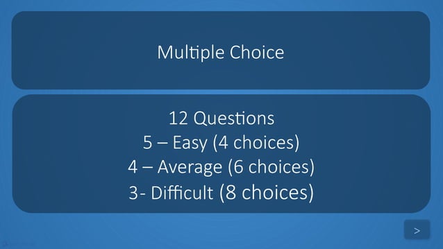 Multiple-Choice-Template (1) powerpoint presentation | PPT