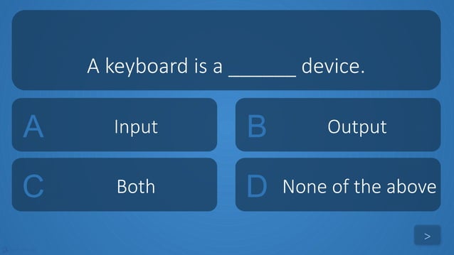 Multiple-Choice-Template (1) powerpoint presentation | PPT